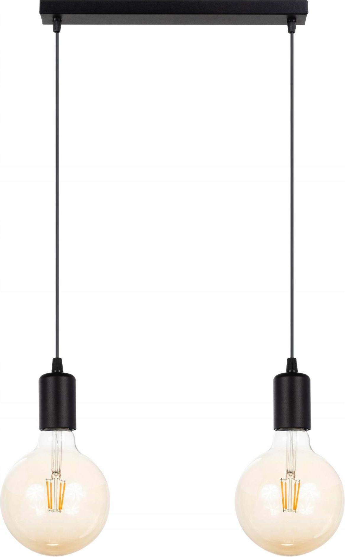 Lampa Sufitowa Wisząca Czarna 2xE27 Miros 0047 - Opinie i atrakcyjne ...