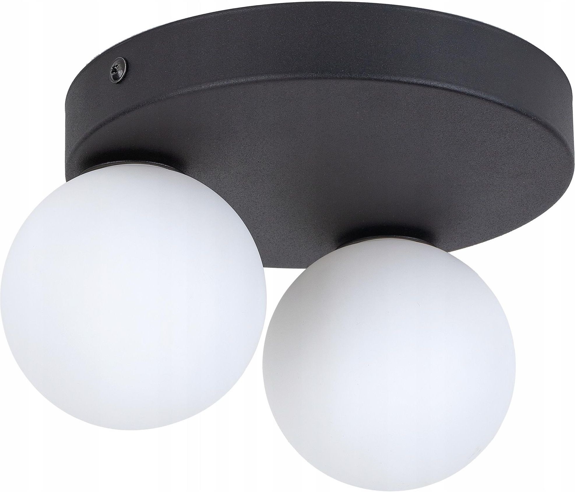 Plafon lampa sufitowa Bianca czarny biała kula nowoczesny klasyczny 2P ...