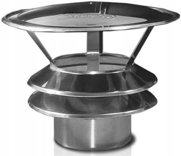 System kominkowy Kominus Ks Daszek Parasol Z 2 Pierścieniami Fi 120 0,8Mm Kwasówka - Opinie i ...