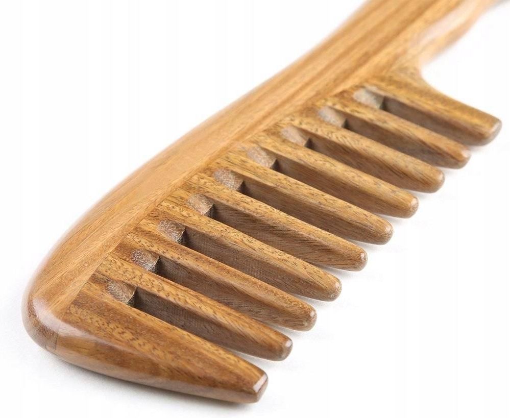 Eqlef Grzebień Drewniany Z Drewna Sandałowego 18.5 cm Brązowy - Opinie ...