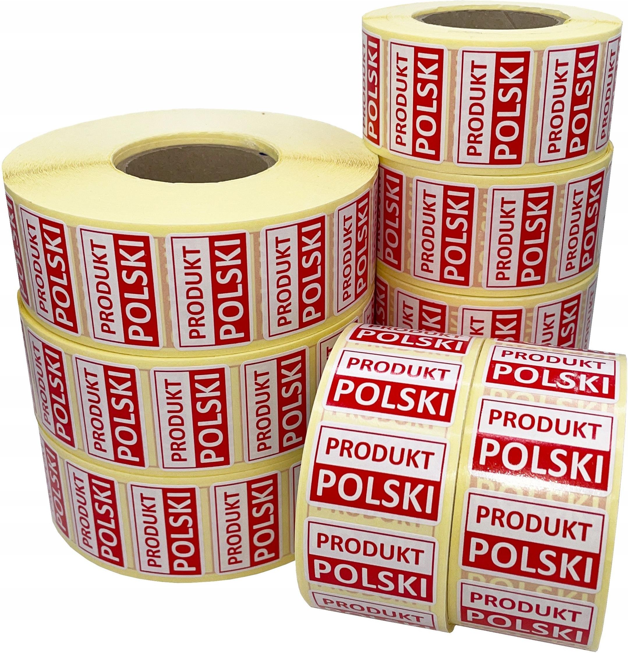 Etykieta Naklejka Produkt Polski 32X20, 2500szt. - Ceny i opinie - Ceneo.pl