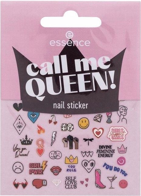 Essence Nail Stickers Call Me Queen! Zestaw Naklejki Na Paznokcie 45szt ...