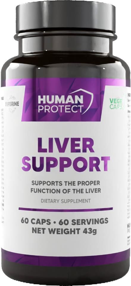 Human Protect Liver Support 60kaps. Wsparcie Wątroby - Opinie i ceny na ...