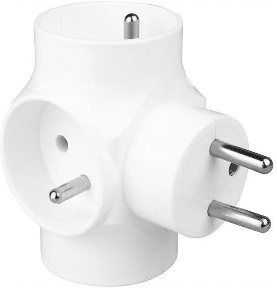 Gniazdo elektryczne Vershold Listwa Złodziejka Rozgałęźnik 3 Gniazda ...