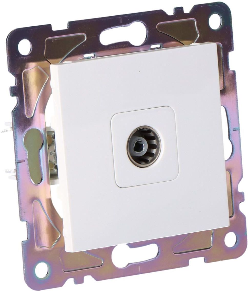 Gniazdo elektryczne Onnline Gniazdo Tv Białe Gama - Opinie i ceny na Ceneo.pl