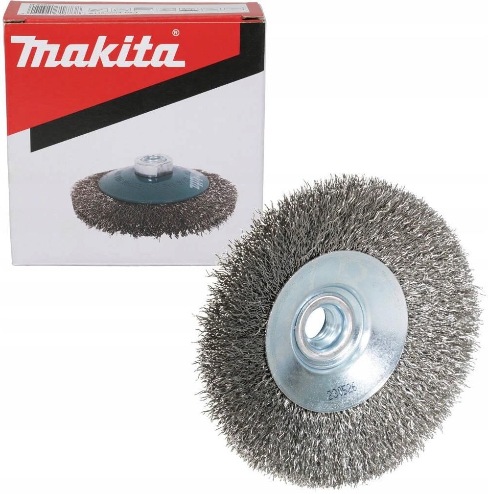 Makita Szczotka Do Misek 115 Mm Drut Falisty Ze Stali Nierdzewnej 0,3mm ...