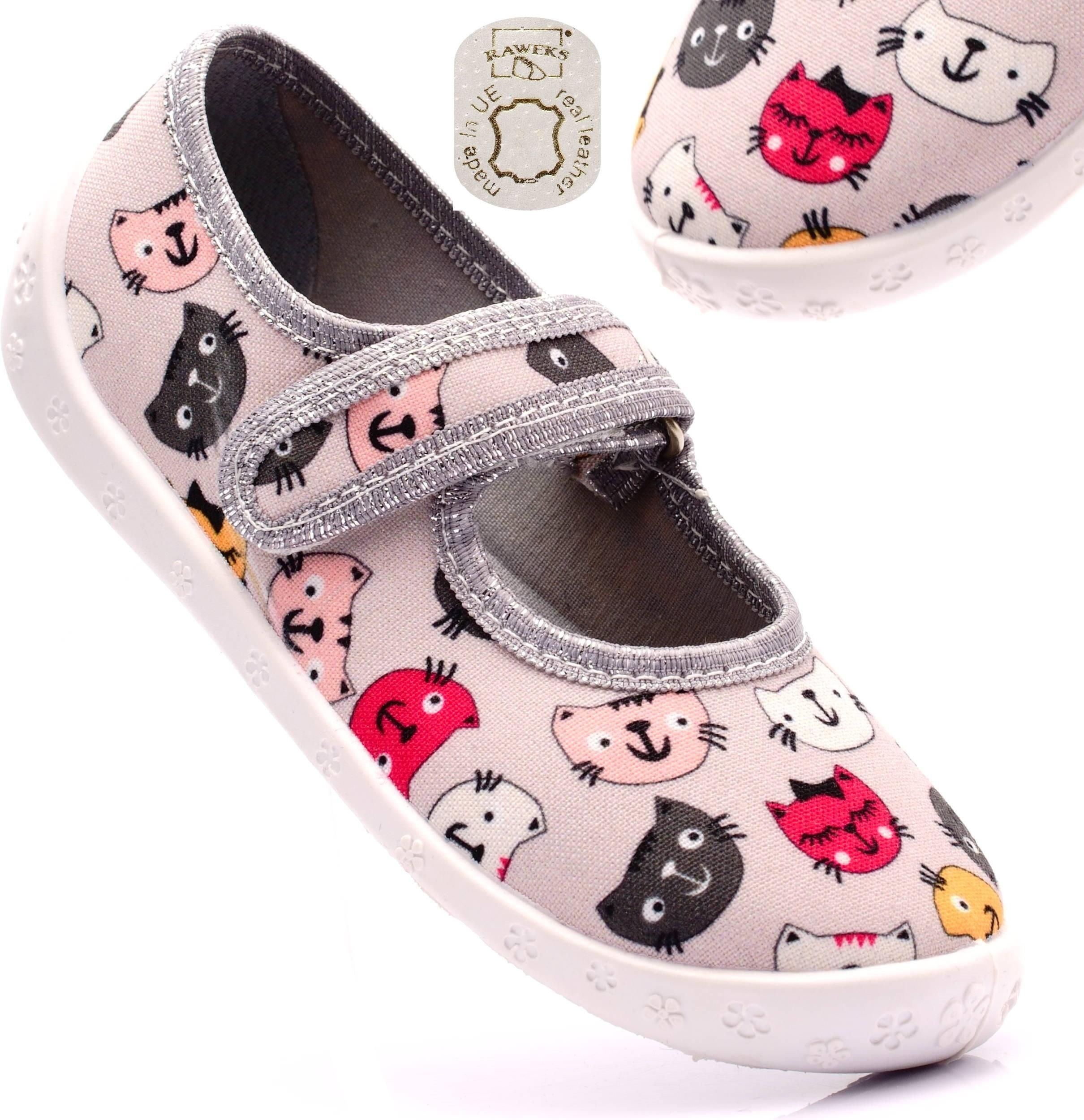 Raweks Kapcie Buty Dziecięce Balerinki Kotki 28 - Ceny i opinie - Ceneo.pl