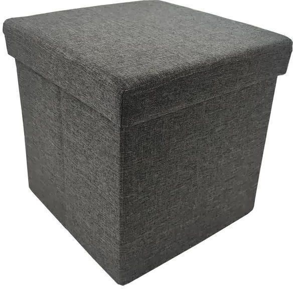 Kontrast Pufa Kwadratowa Tapicerowana Ze Schowkiem Perfect 30X30X30 Cm ...