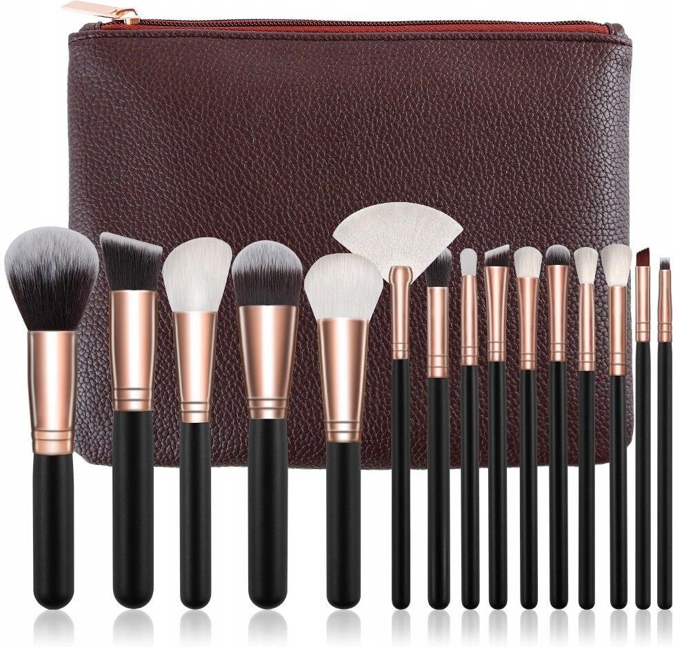15Pcs High Quality Makeup Brushes Set Beauty - Opinie i ceny na Ceneo.pl