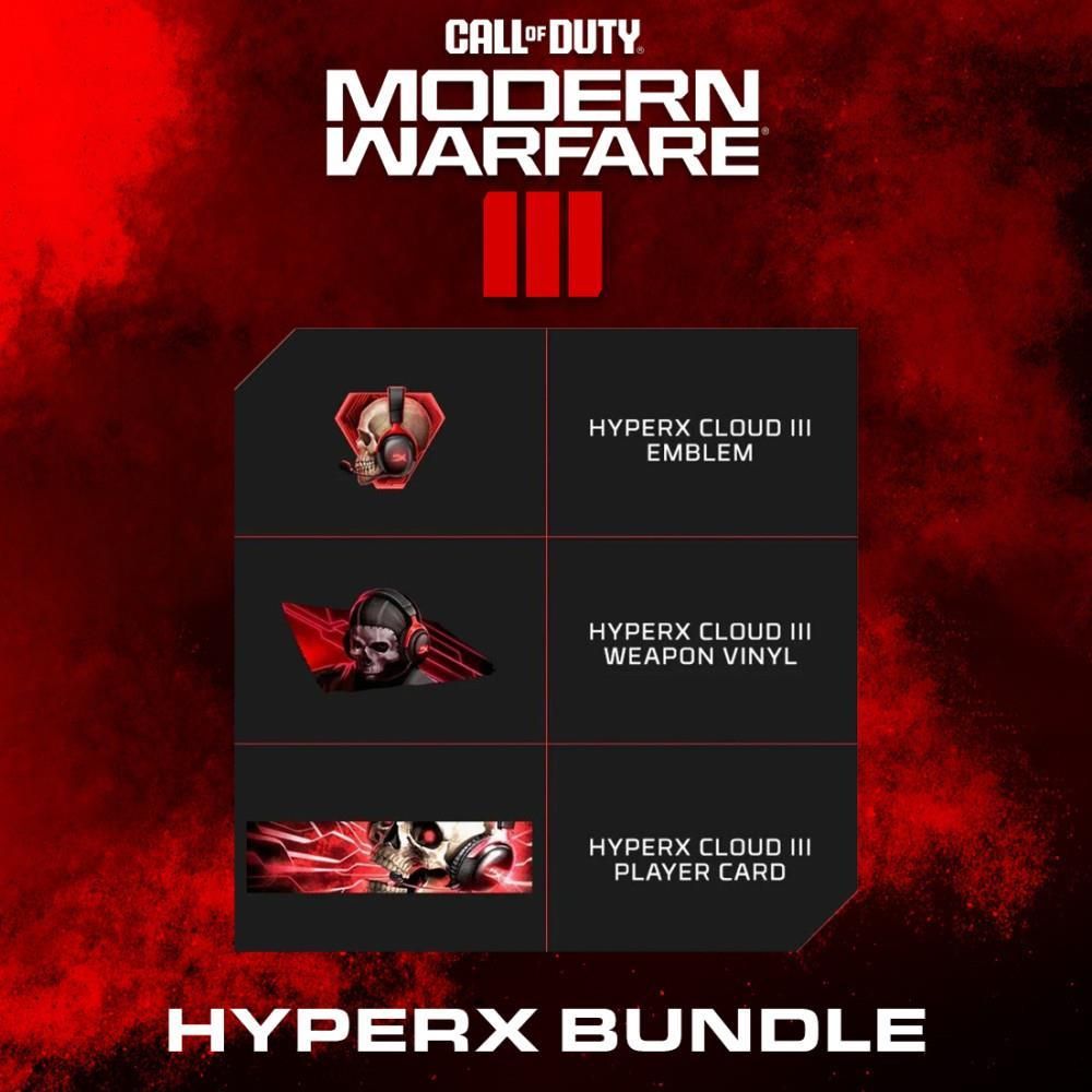 Call of Duty Modern Warfare III - HyperX Bundle (PC/PSN/Xbox Live ...
