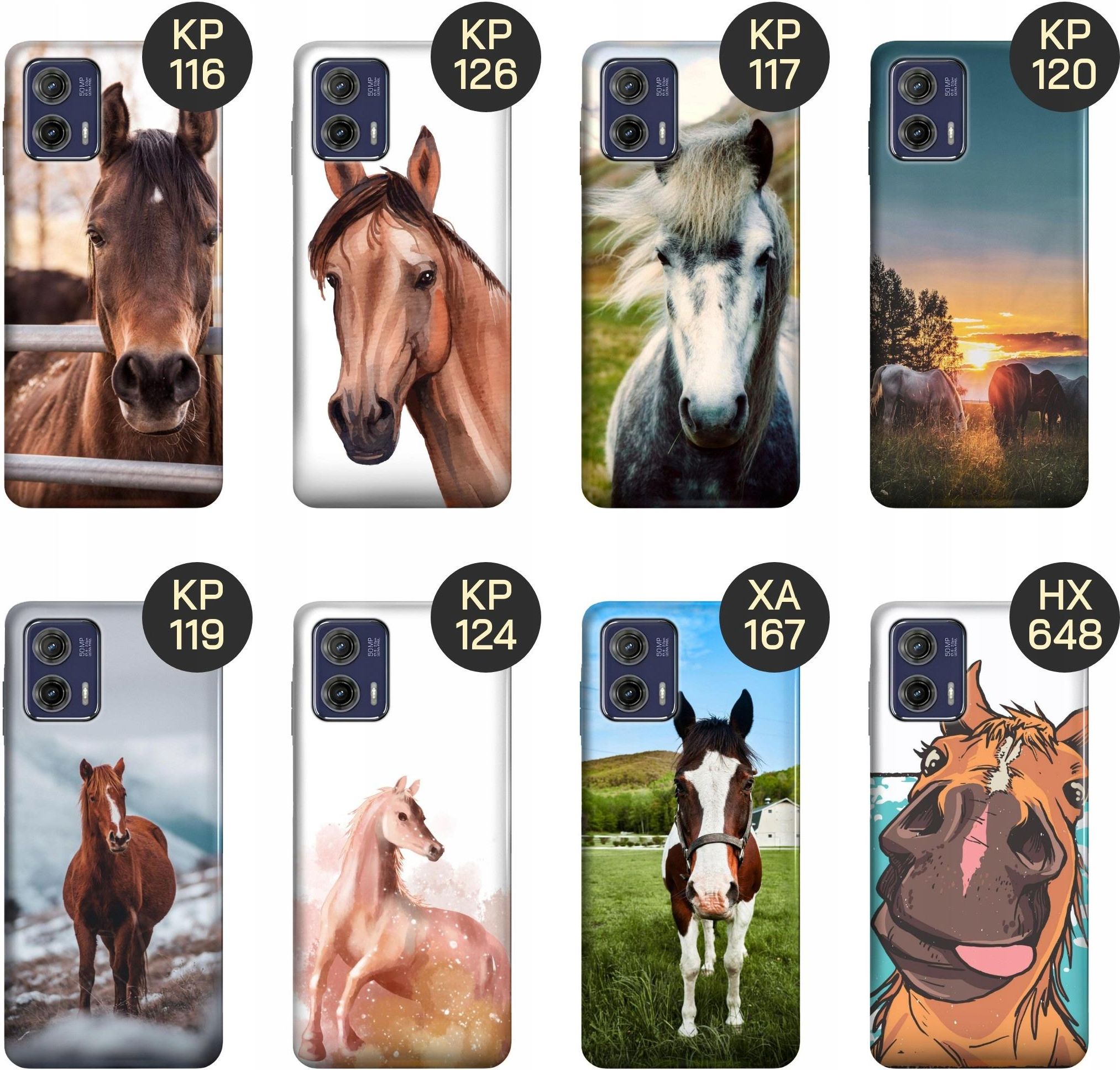 Hello Case Etui Do Motorola Moto G73 Wzory Konie Kuce Pegazy - Etui na ...