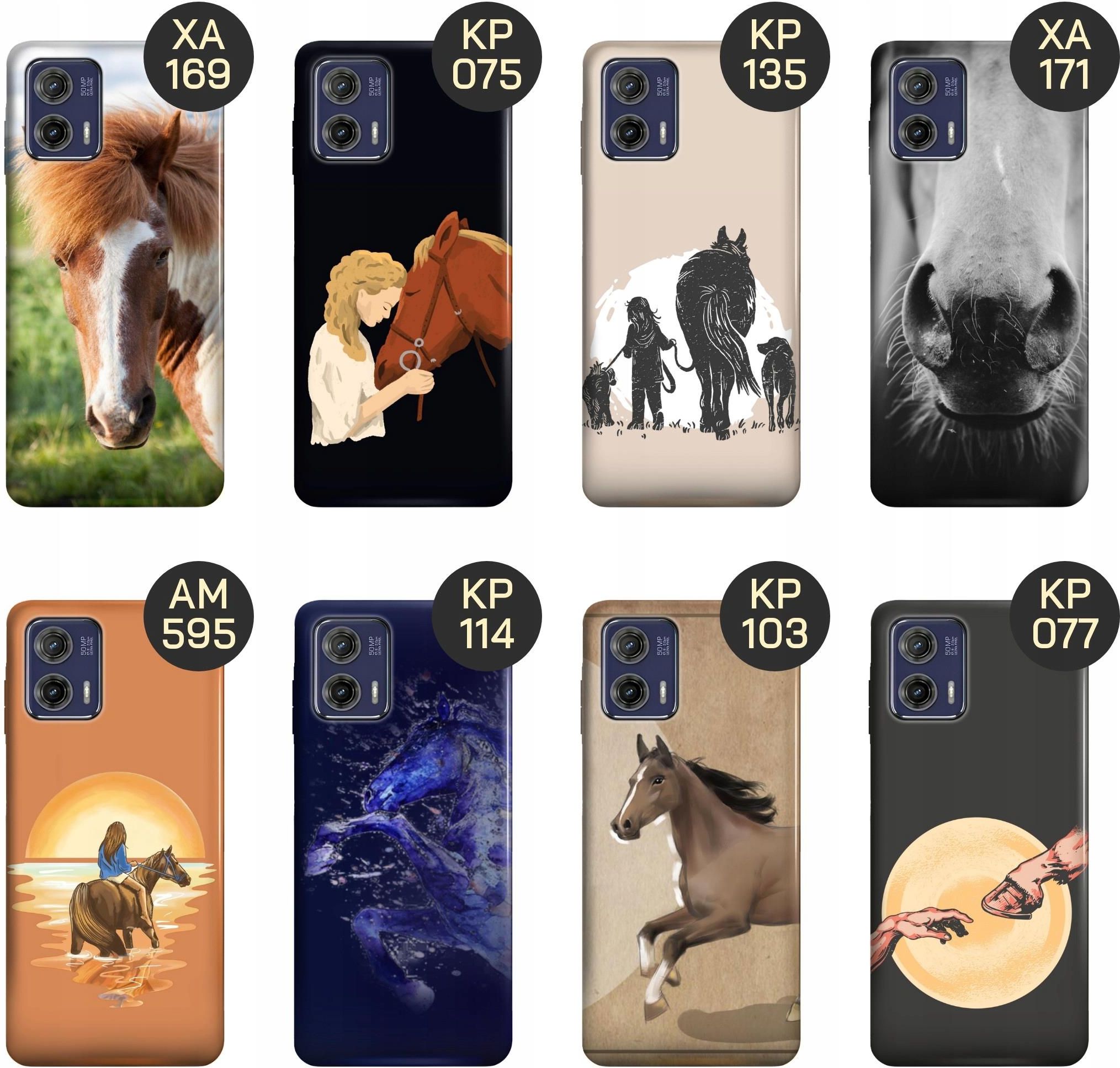 Hello Case Etui Do Motorola Moto G73 Wzory Konie Kuce Pegazy - Etui na ...