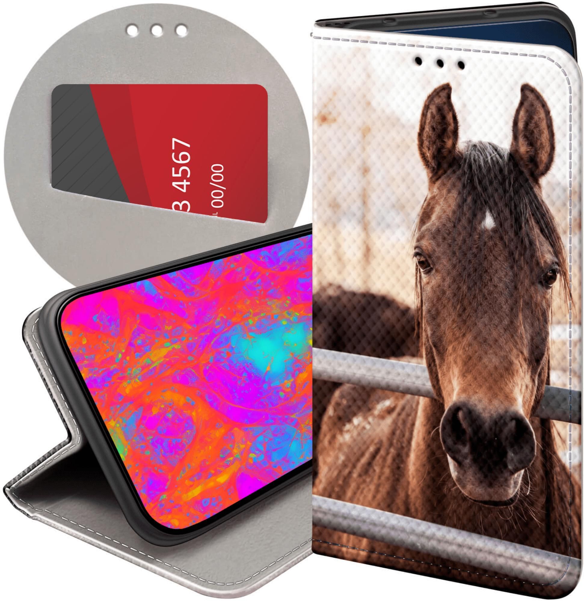 Hello Case Etui Z Klapką Do Iphone 13 Pro Max Wzory Konie Kuce Pegazy ...
