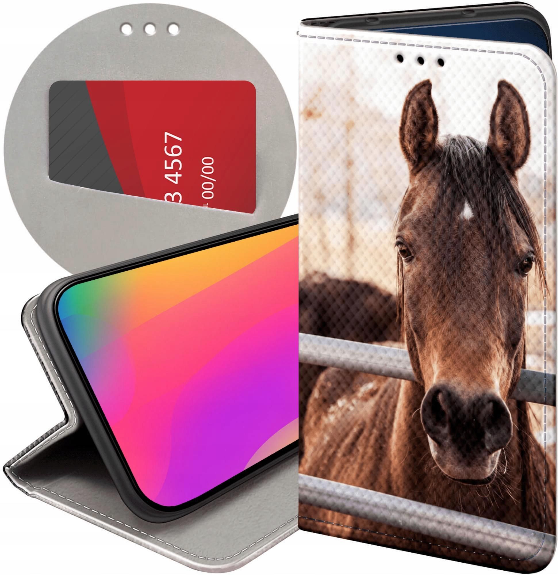 Hello Case Etui Z Klapką Do Huawei Nova Y70 Wzory Konie Kuce Pegazy ...