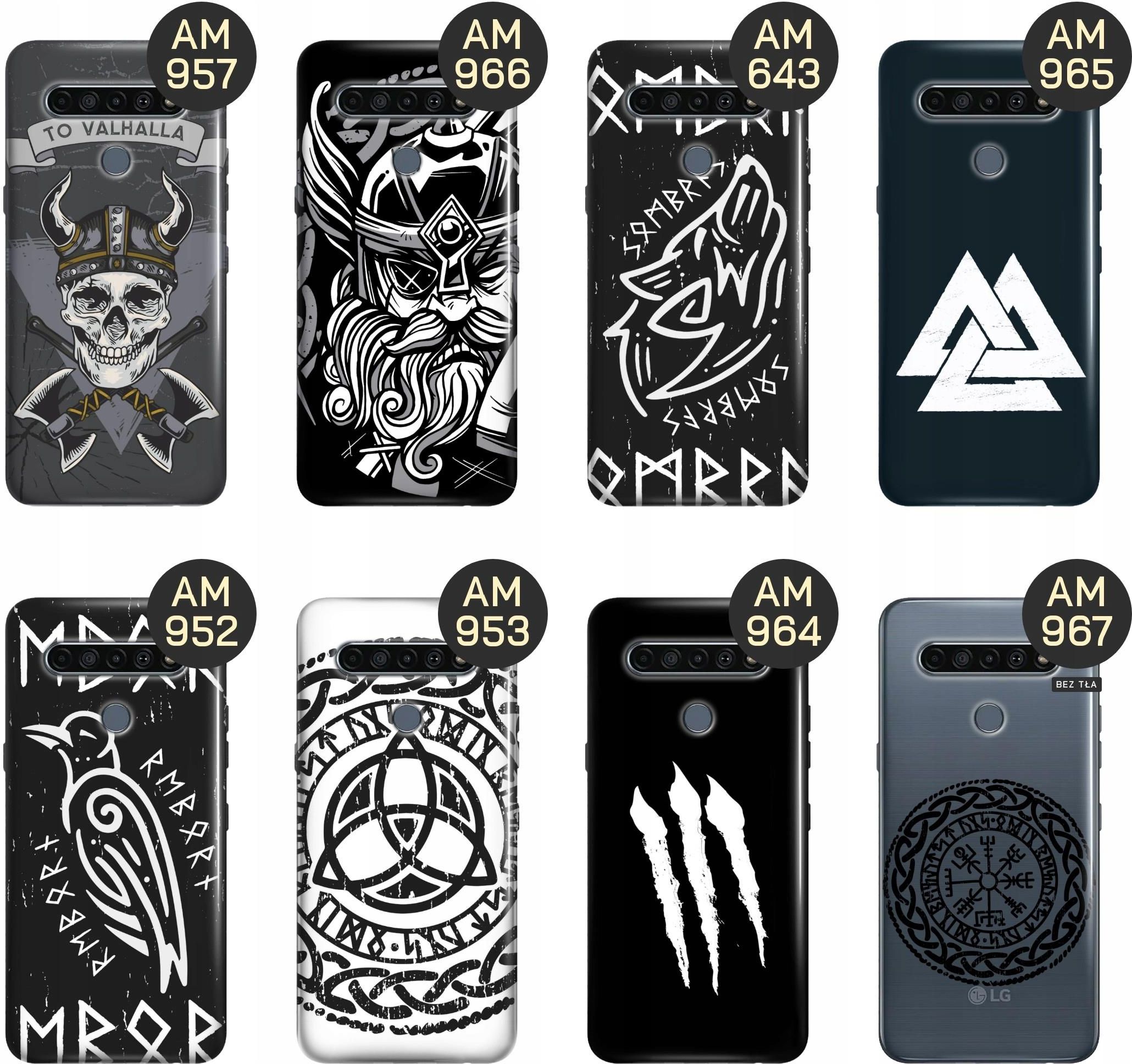 Hello Case Etui Do Lg K61 Wzory Wikingowie Viking Runy Odyn - Etui na ...