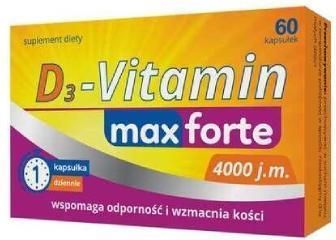 Prima-Pharma D3-Vitamin Max Forte 4000 J.M. 60Kaps. - Opinie i ceny na ...