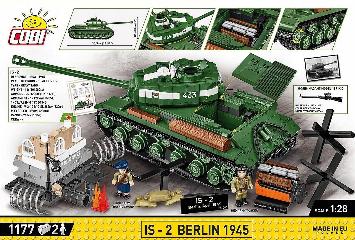 Cobi Is-2 Berlin 1945 Limited Edition - ceny i opinie - Ceneo.pl