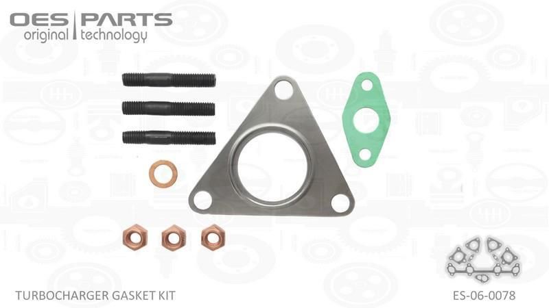 Turbosprężarka Oes Parts Zestaw Montażowy Turbosprężarki Citroen ...