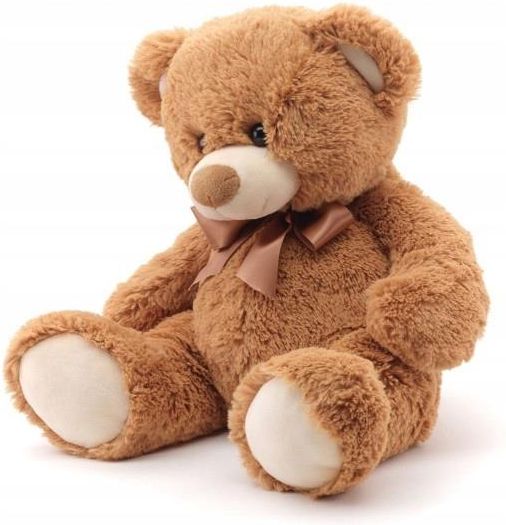 Uni-Toys Maskotka Miś Z Kokardą Pluszak Misio 36Cm - Ceny i opinie ...