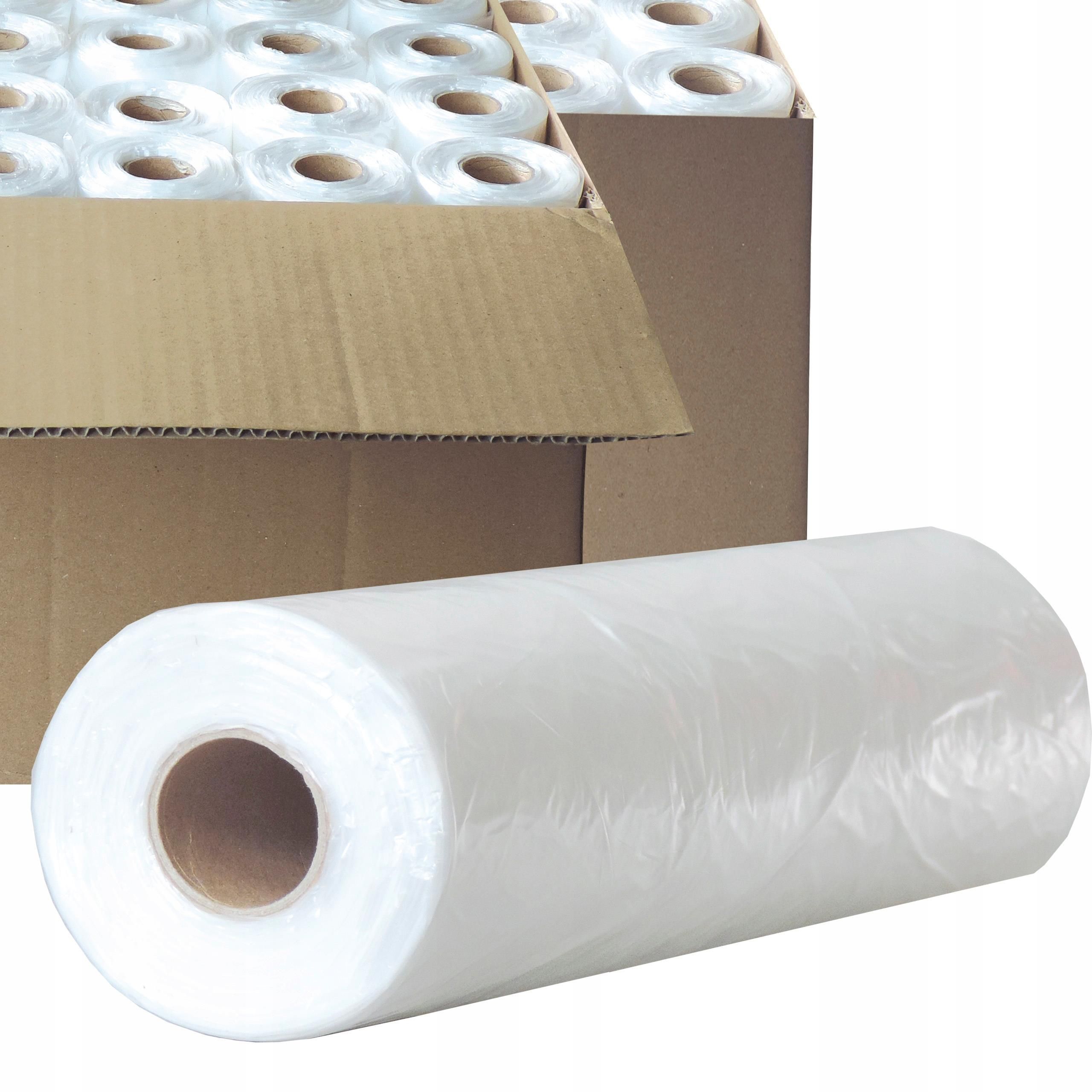 Capital Packaging Reklamówki Foliowe Torby Rolka 22X43 6,5My 60szt ...