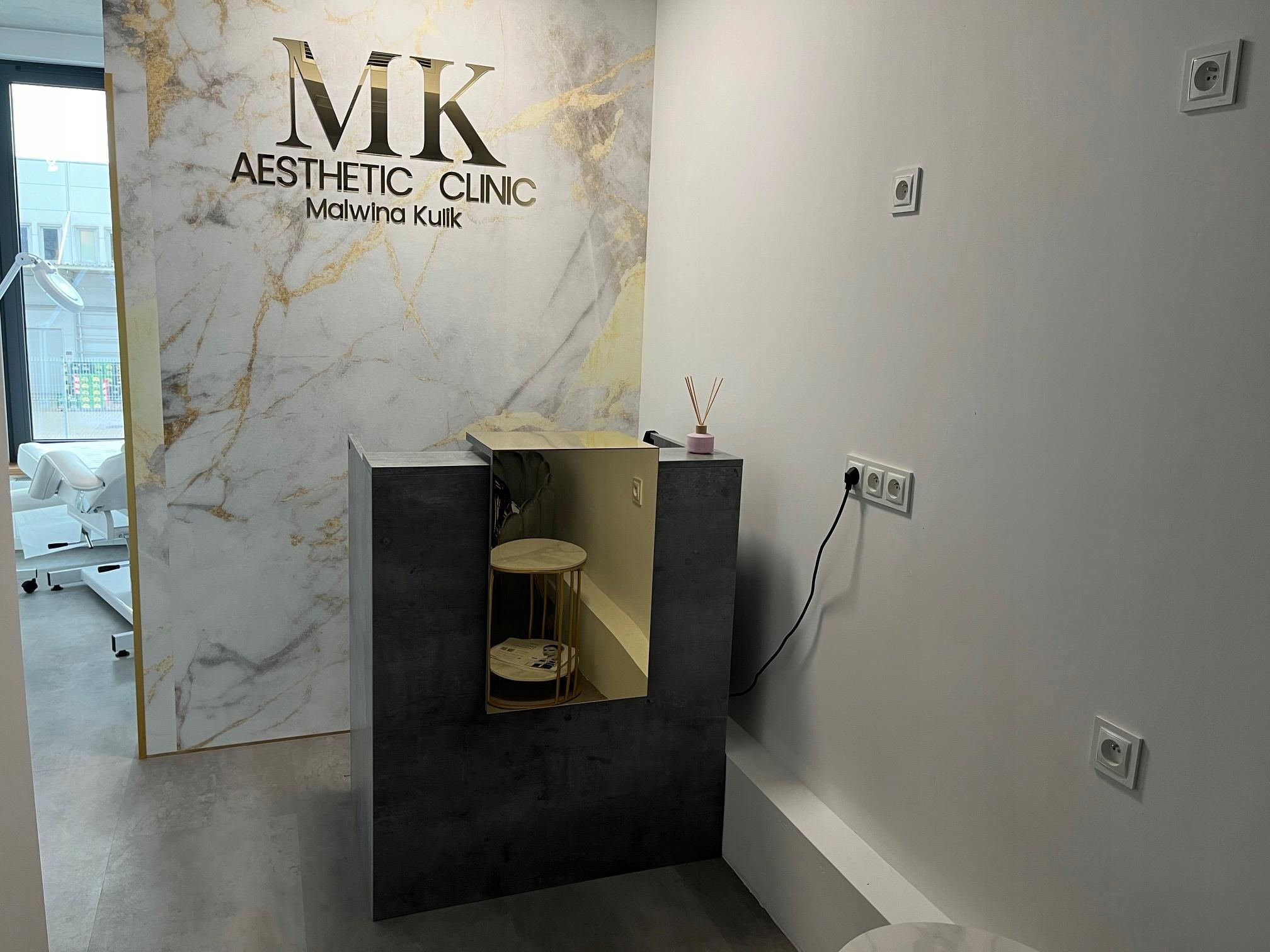 Mini Lada Recepcyjna Gold Złote Lustro Recepcja 90Cm Beauty Salon ...