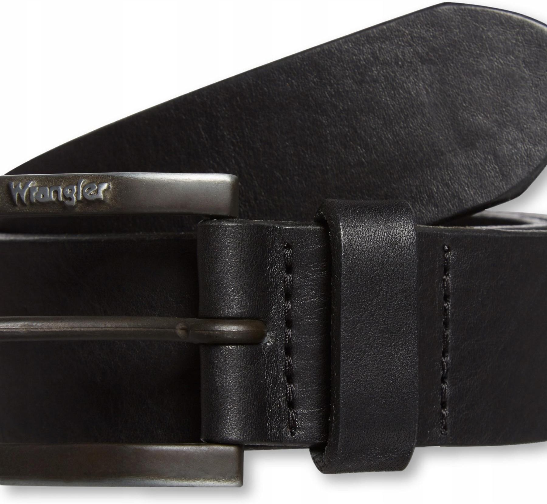 Pasek Wrangler Kabel Logo W00108100 Black 85 - Ceny i opinie - Ceneo.pl