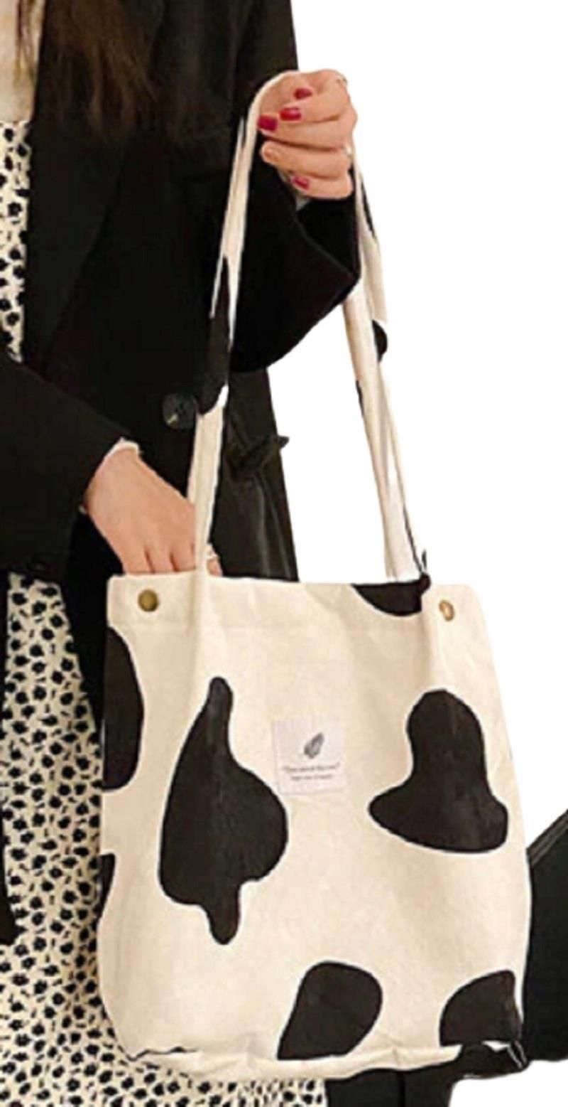 Torebka Krowa Torba Miejska Na Ramie Sztruks - Ceny i opinie - Ceneo.pl