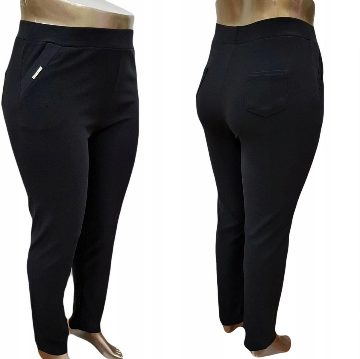 Klasyczne Spodnie Damskie Ocieplane Puszkiem 54/56 - Ceny i opinie - Ceneo.pl