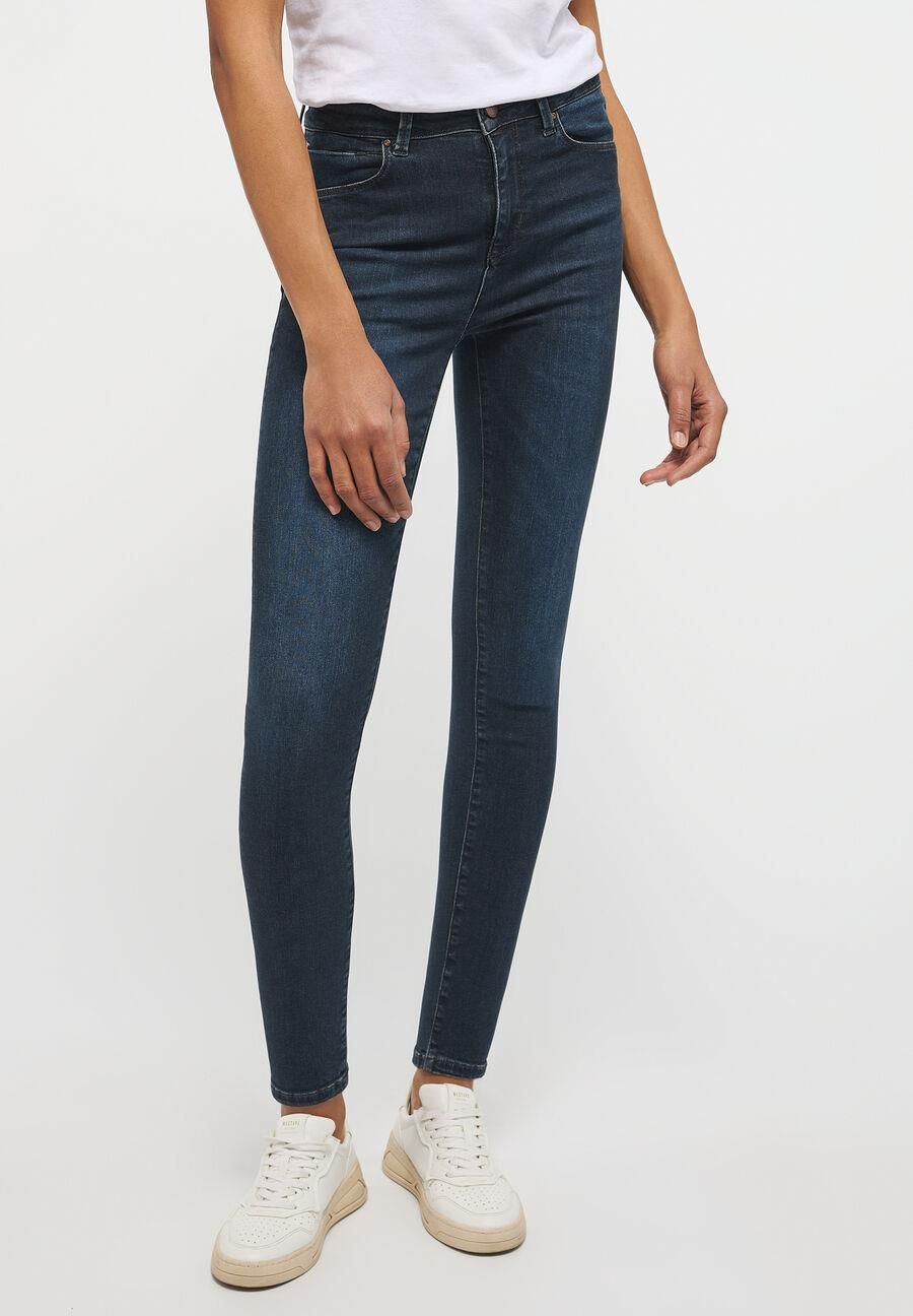 MUSTANG Georgia Super Skinny Damskie Spodnie Jeansowe Denim Blue ...