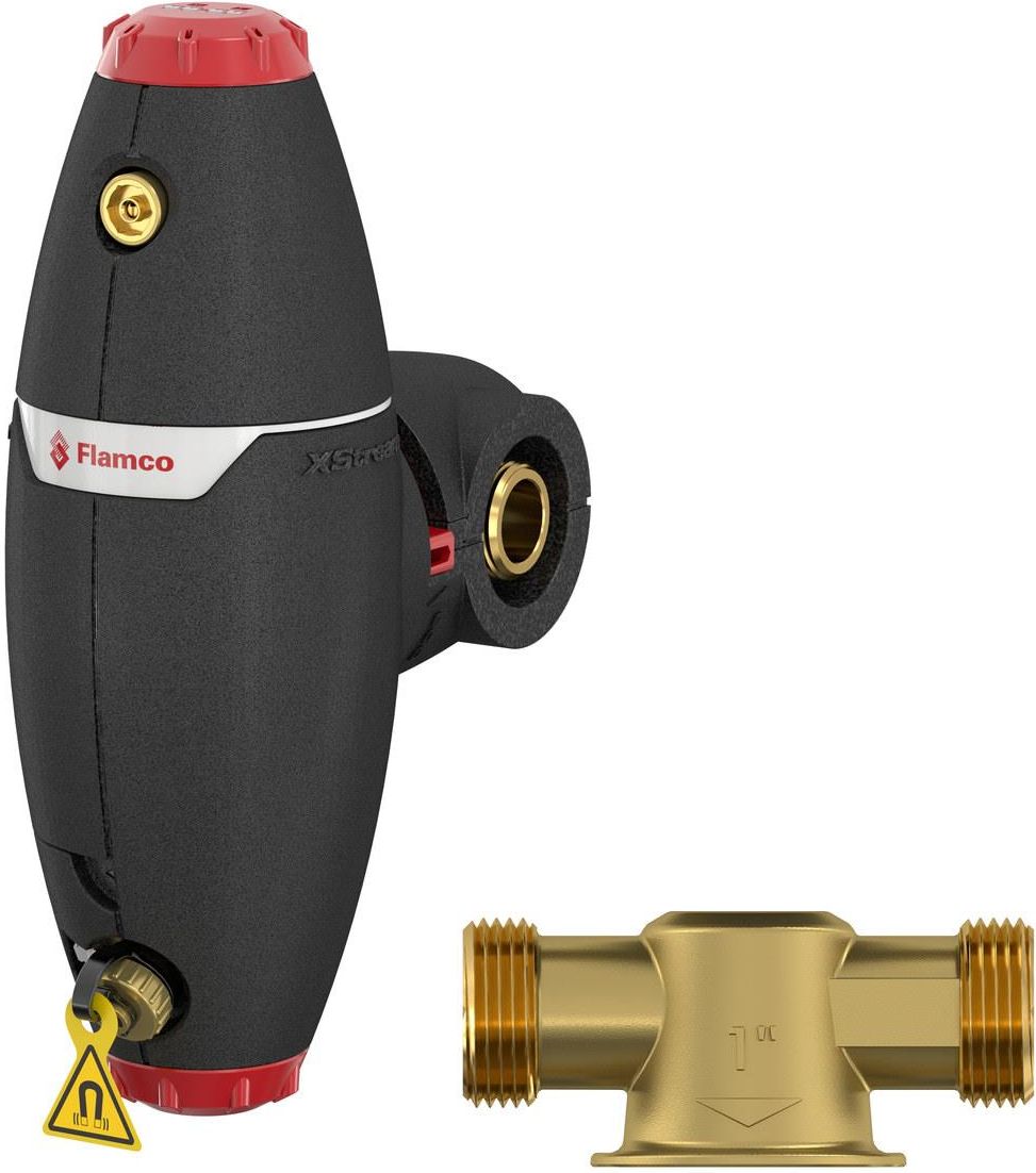 Flamco Meibes Separator Powietrza I Zanieczyszczeń Ze Zintegrowaną Izolacją Xstream Vent-Clean ...