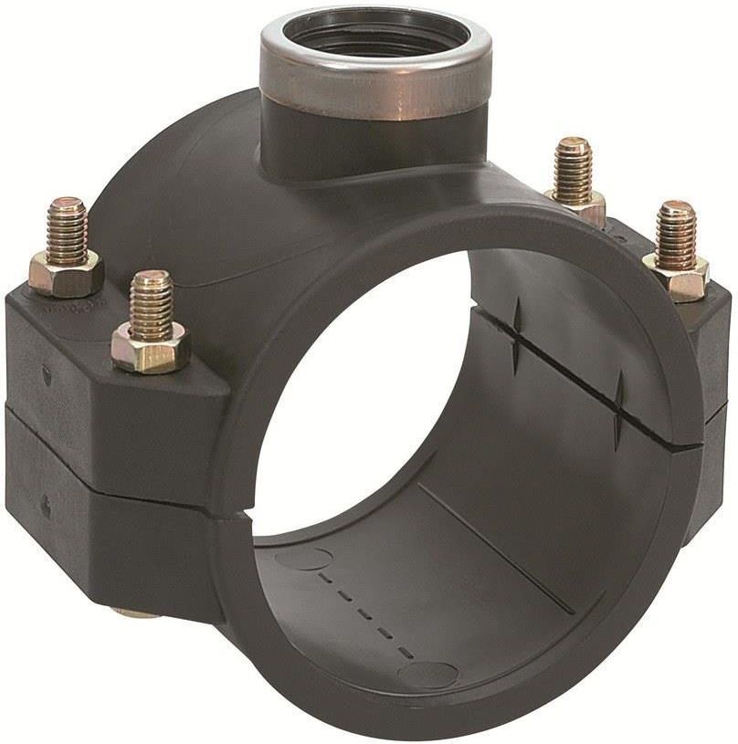 Gebo Siodło Zaciskowe Pp 90X1 Gw Gwint Wewnętrzny Na 4 Śruby Pn10 Do ...