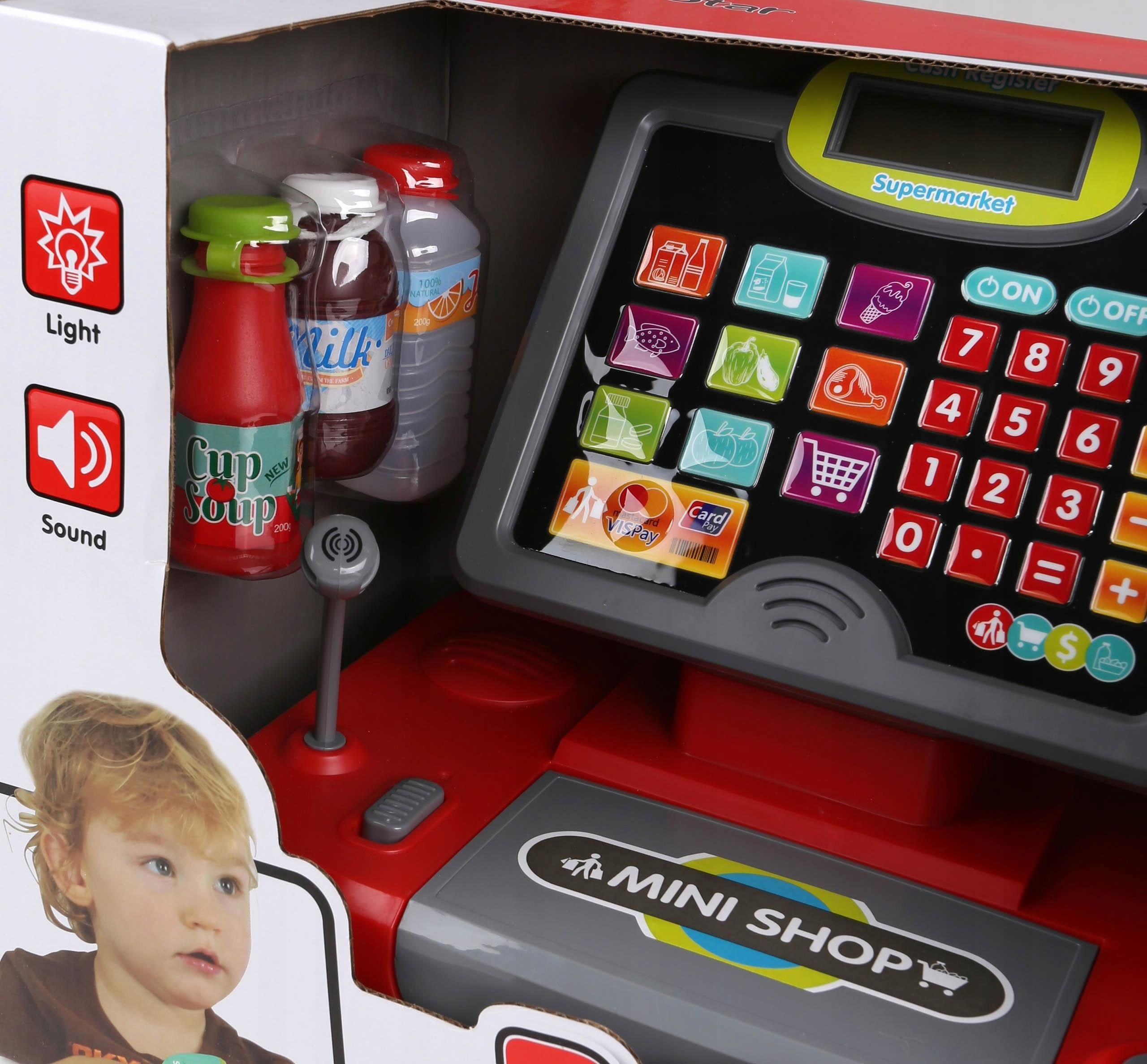 Zabawka Mega Creative Zabawka Kasa Sklepowa Z Akcesoriami Dla Dzieci ...