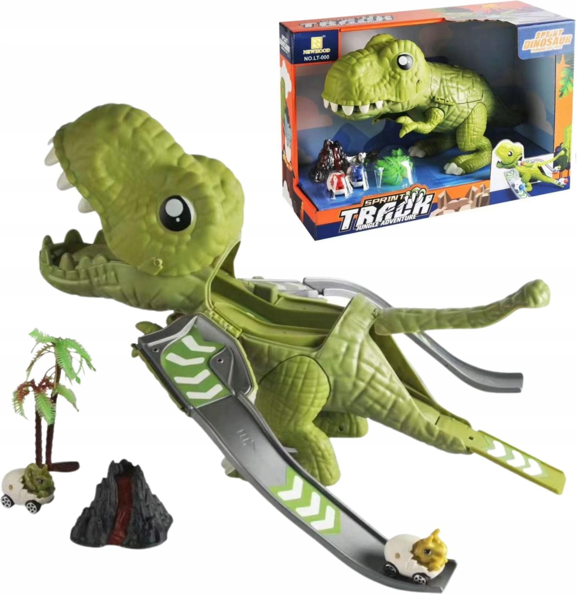 Gazelo Toys Tor Dla Aut Dinozaur Zjeżdżalnia - Ceny i opinie - Ceneo.pl