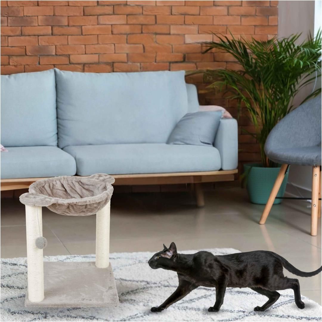 Drapak Dla Kota Dogguru Cozy Słupek Do Drapania Z Legowiskiem 40X40X48 ...