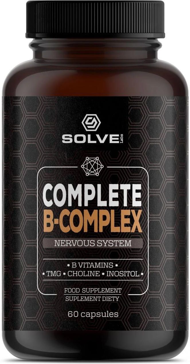 Solve Labs Witamina B-Complex Complete 60kaps. - Opinie i ceny na Ceneo.pl