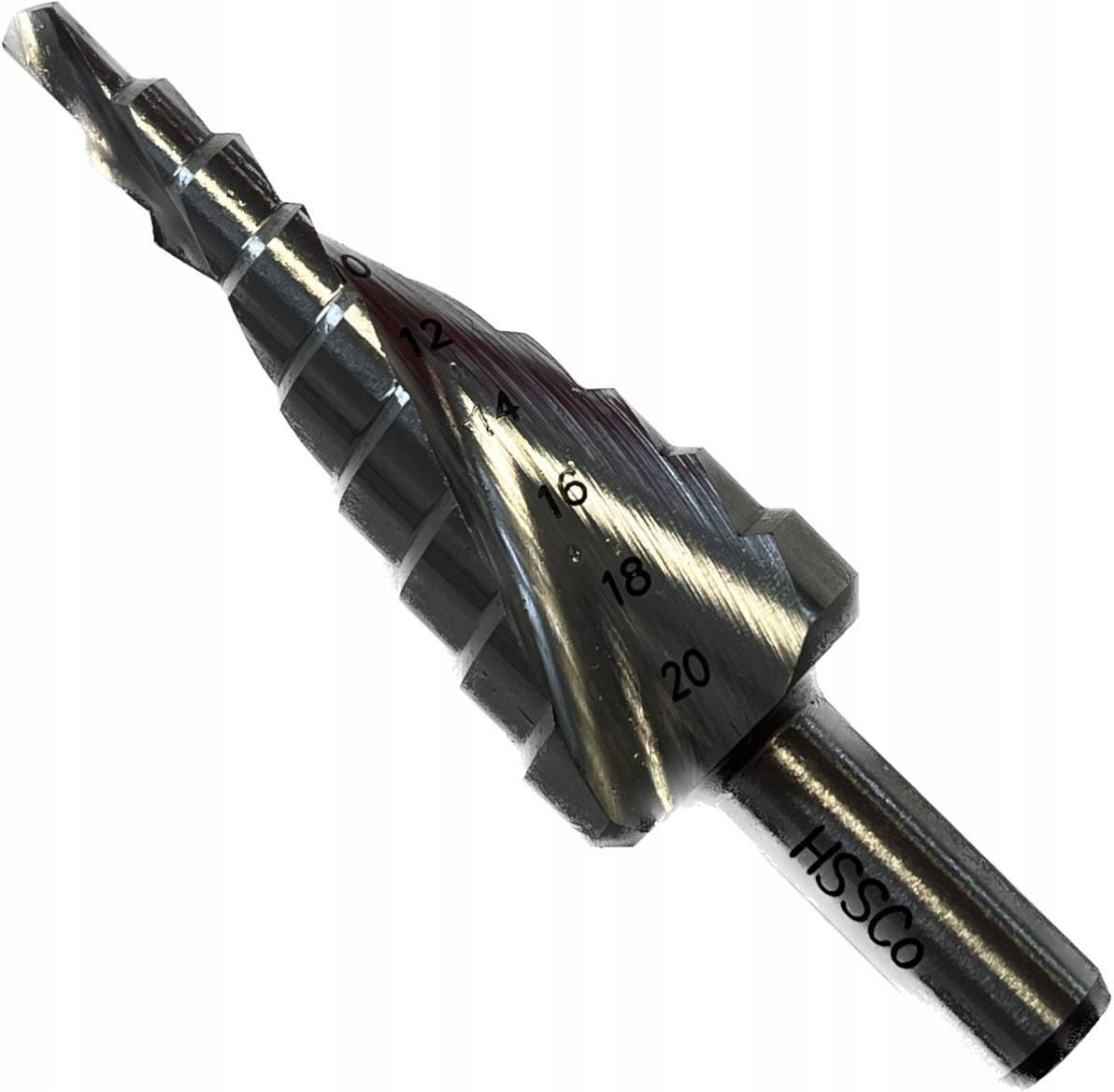 Wiertło Festa Wiertło Stożkowe Wielostopniowe 4-20Mm Spiralny Rowek ...