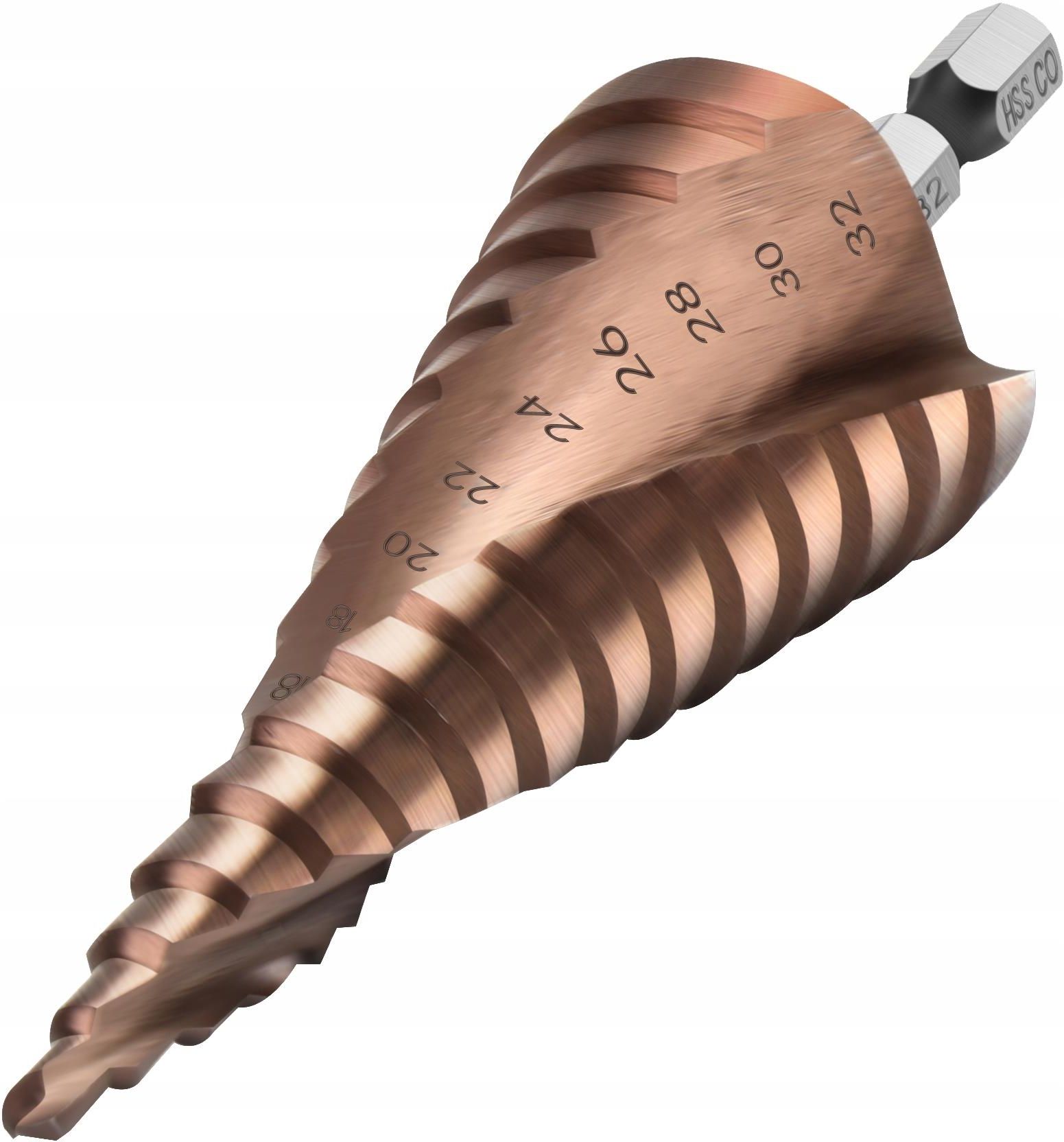 Wiertło Delphi Wiertło Kobaltowe Stopniowe Do Metalu 4-32Mm 3szt ...