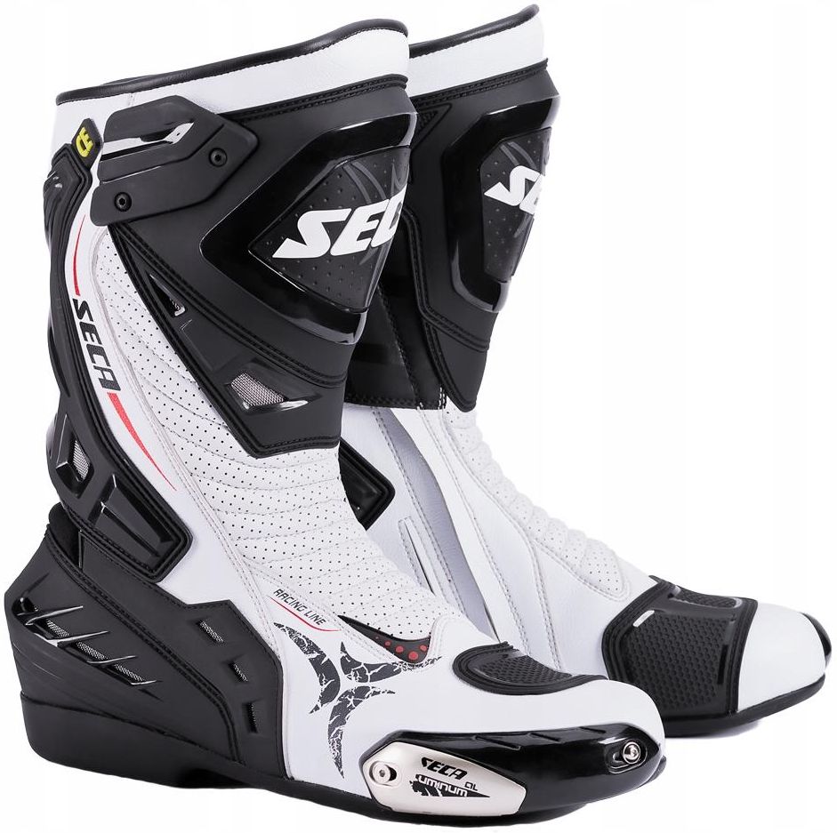 Buty motocyklowe Seca Sportowe Hyper Białe - Opinie i ceny na Ceneo.pl