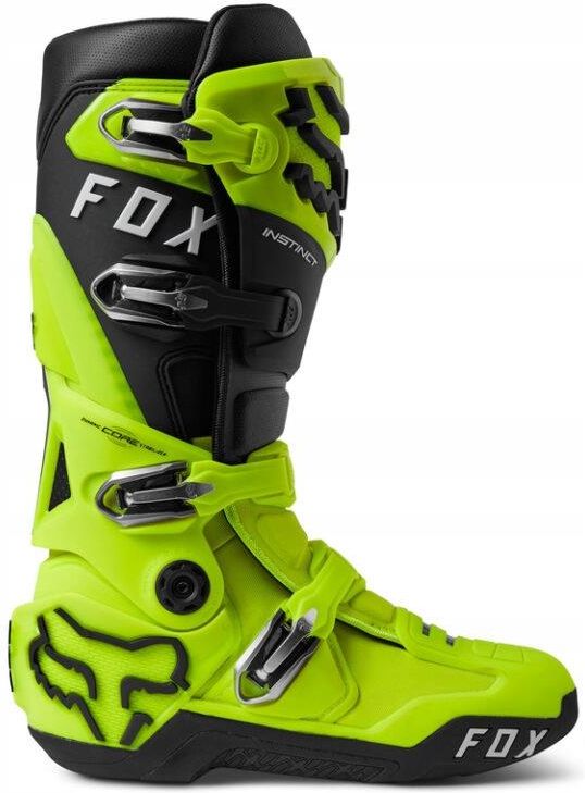 Buty motocyklowe Fox Instinct 2.0 Fluo Yellow - Opinie i ceny na Ceneo.pl