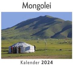 Mongolei (Wandkalender 2024, Kalender DIN A4 quer, Monatskalender im ...