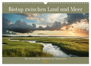 Biotop zwischen Land und Meer (Wandkalender 2024 DIN A3 quer), CALVENDO ...