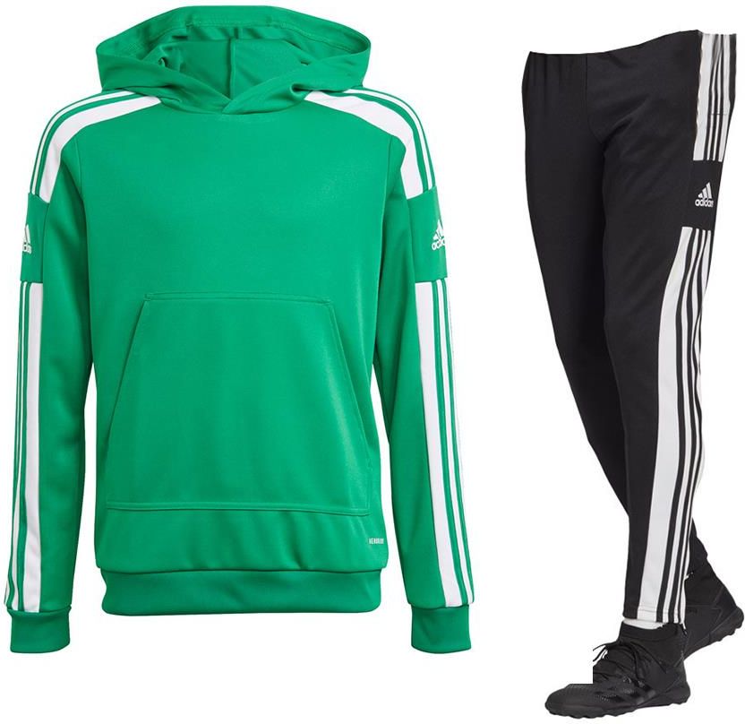 Dres Adidas komplet zielony juniorski 152 - Ceny i opinie - Ceneo.pl