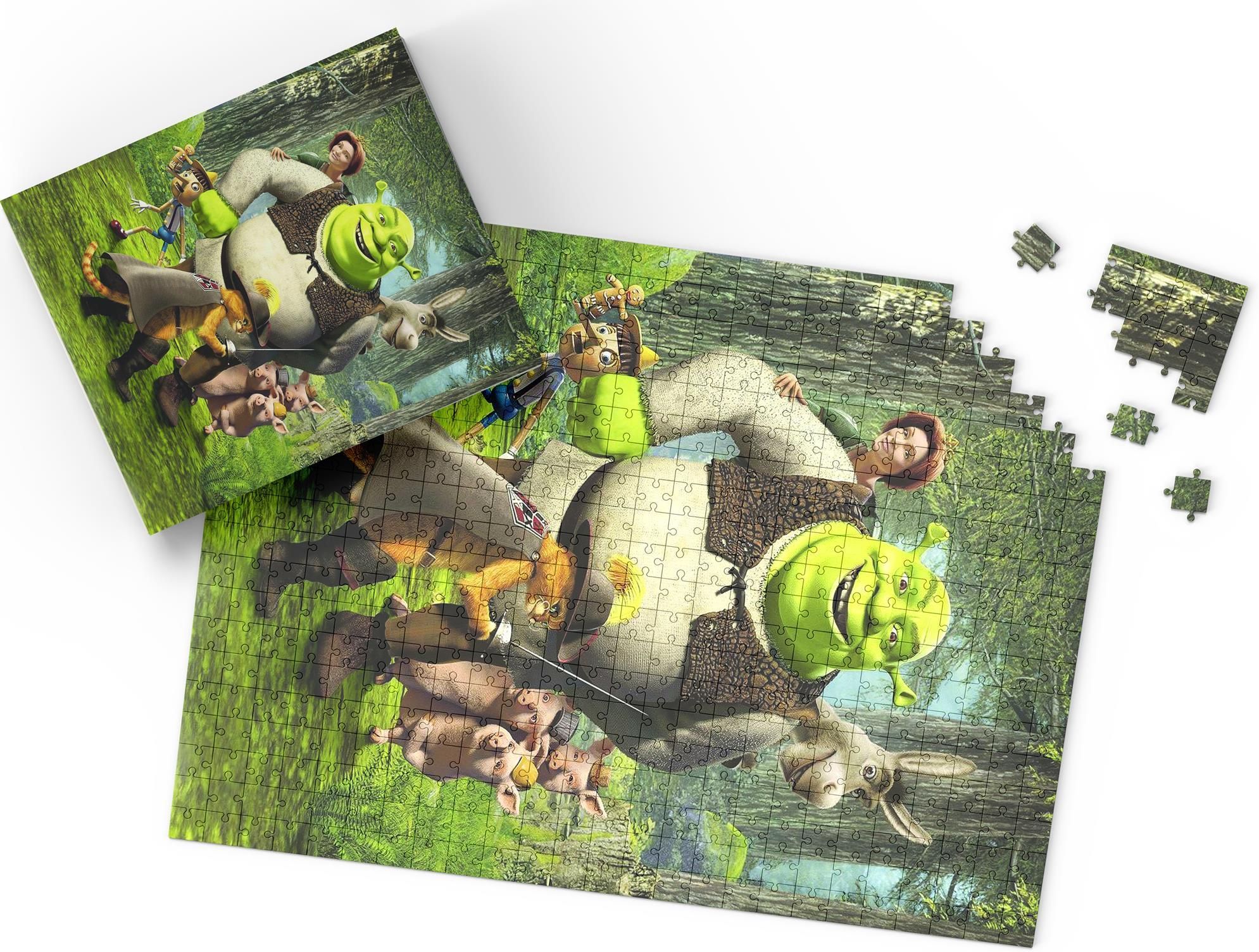 Dodo Puzzle Szrek Shrek Bajka Na Święta 192El. - Ceny i opinie - Ceneo.pl