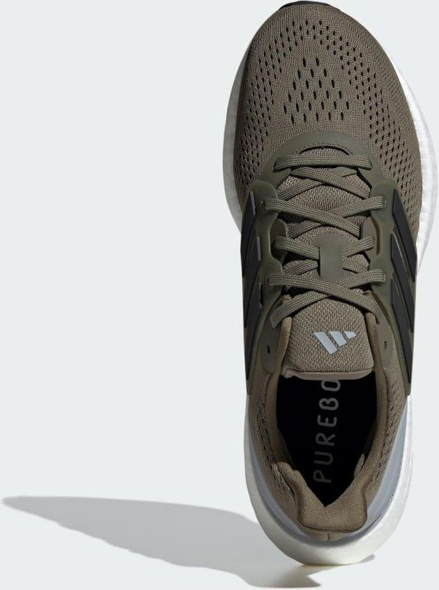 Adidas Pureboost 23 If1548 Olive Strata S23 Core Black Halo Silver S21 ...