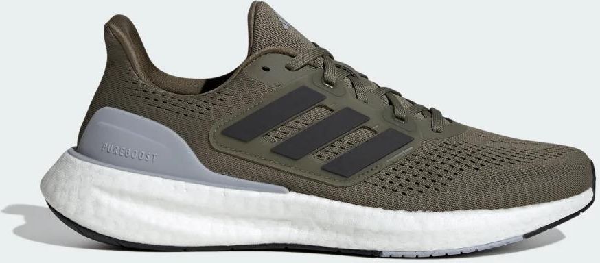 Adidas Pureboost 23 If1548 Olive Strata S23 Core Black Halo Silver S21 ...