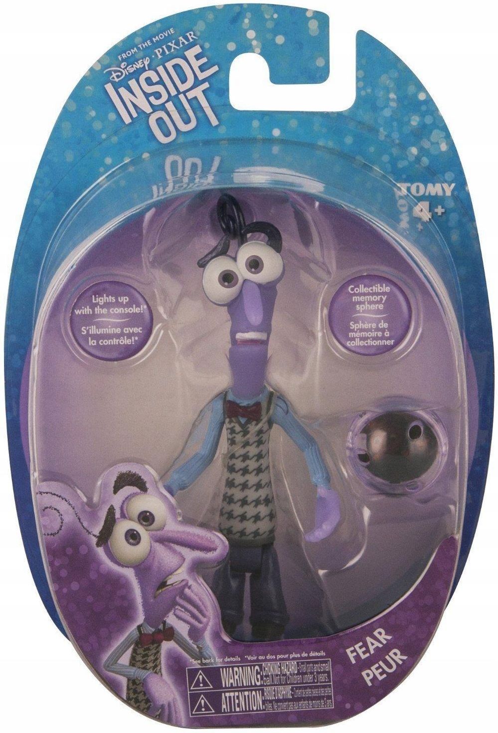 Disney Fear Peur Inside Out Figurka 11Cm - Ceny i opinie - Ceneo.pl