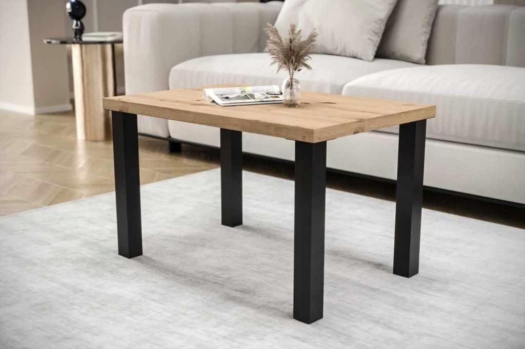 Meble Dudek Stolik Kawowy Ława Loft Nils 90 60 55 Dąb Hikora Naturalna ...