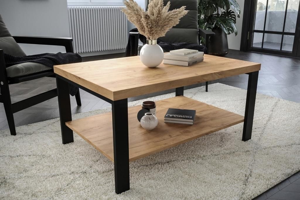 Meble Dudek Stolik Ława Loft Lars 90 60 50 Dąb Hikora Egger - Opinie i ...