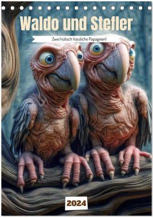 Waldo und Stefler (Tischkalender 2024 DIN A5 hoch), CALVENDO ...