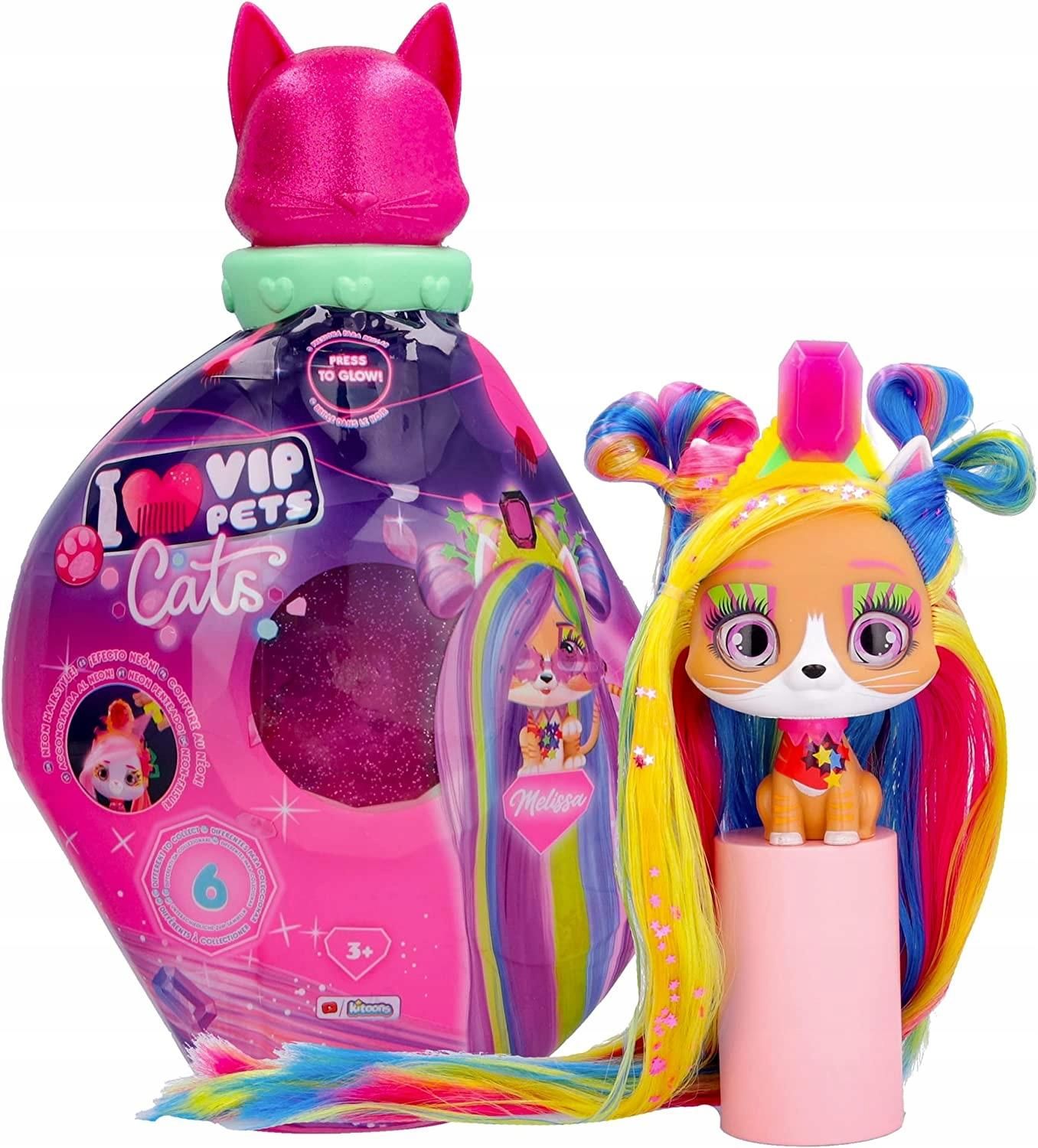Tm Toys I Love Vip Pets Cats Kotek Długimi Włosami Kitty - Ceny i ...